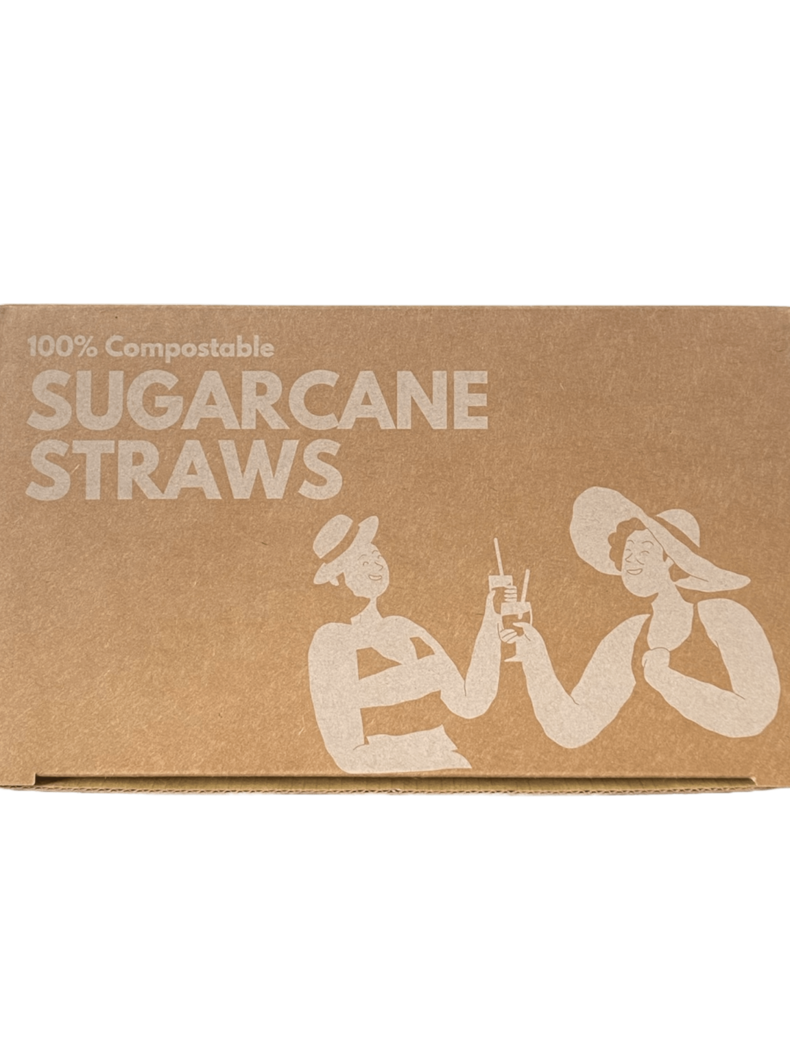 Standard Sugarcane Straws (Long 6mm) | Bambu