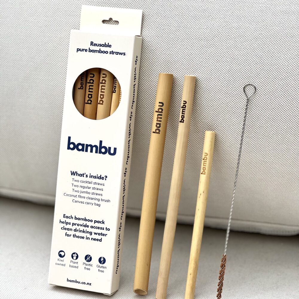 Bamboo Straws Variety 6 Pack | Bambu