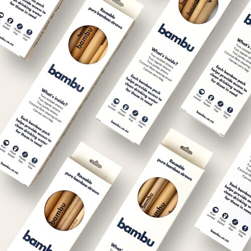 Bamboo Straws Variety 6 Pack | Bambu